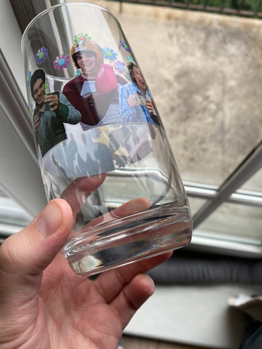 Hello Wisconsin - IN HAND - Beer Glass - BLEMISH – Pop Pop Glass