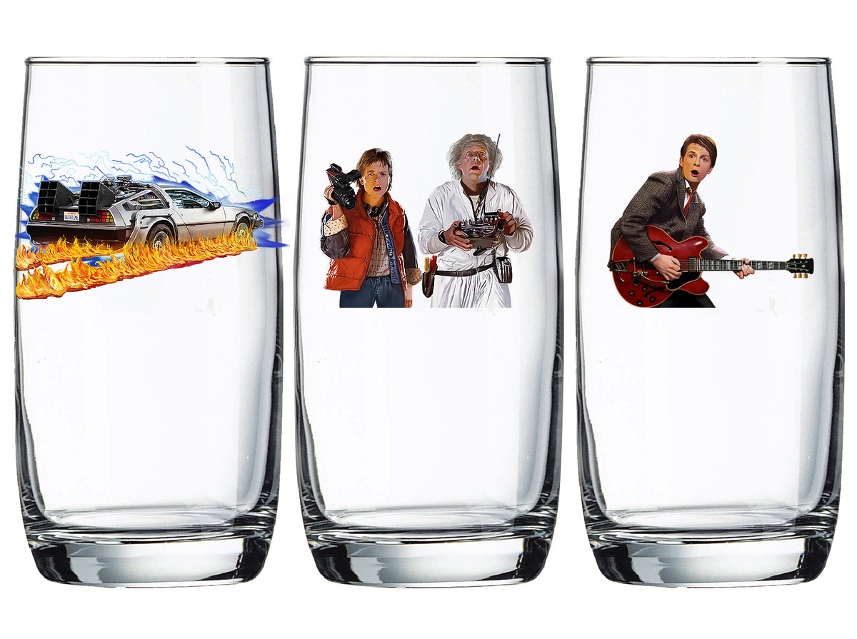 Back to the Future - Beer Glass – Pop Pop Glass