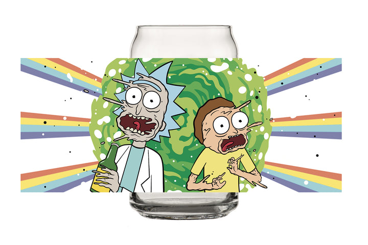 Rick and Morty Drip - Rick and Morty Beer Glass – Pop Pop Glass