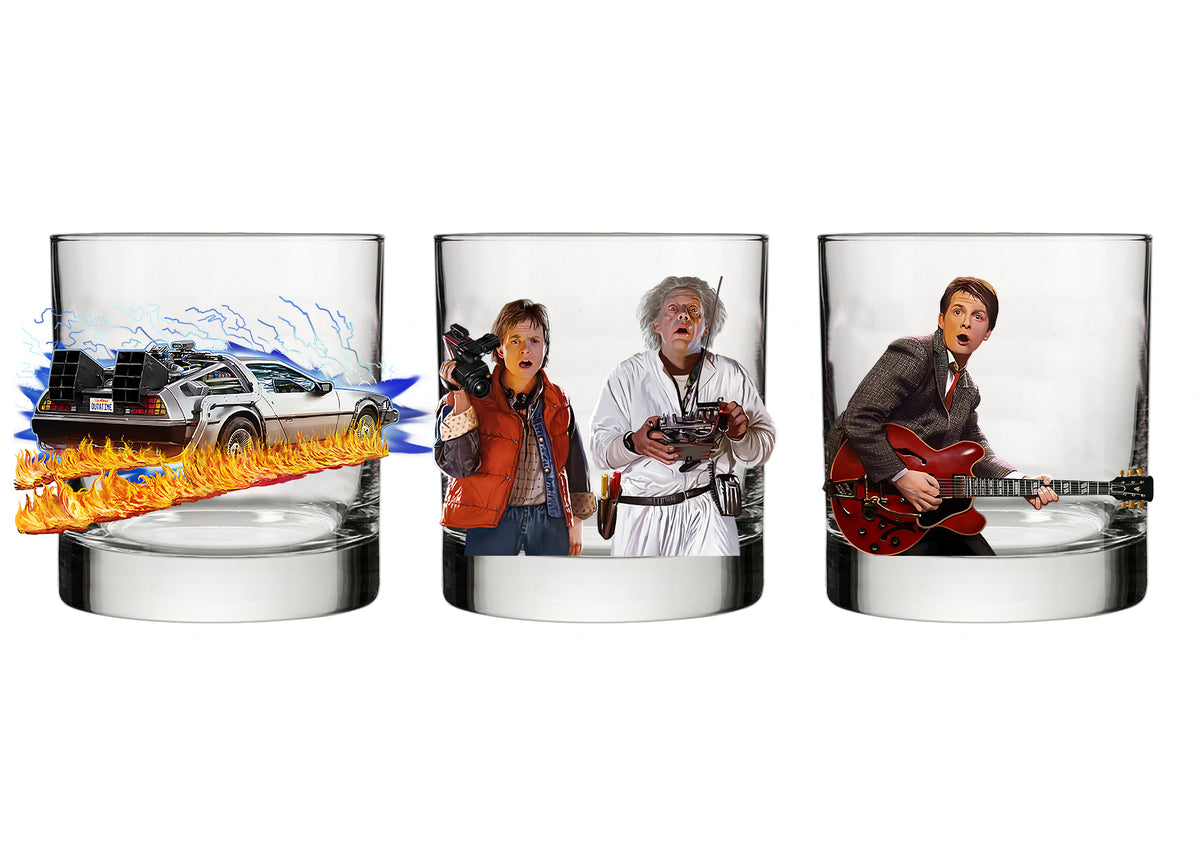 Back to the Future - Beer Glass – Pop Pop Glass
